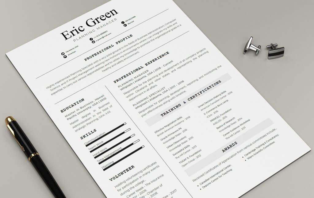 Consilio - Professional Resume Template | ResumesMag